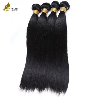 Cina Barato brasiliano cuticule allineato grezzo 100% vergine rettilineo capelli umani fascio in vendita