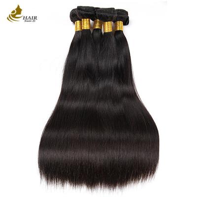 Cina Barato brasiliano cuticule allineato grezzo 100% vergine rettilineo capelli umani fascio in vendita