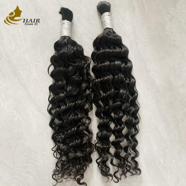 Quality Virgin Natural European 100% Human Braiding Hair Bulk for sale