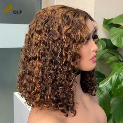 Cina Iniziante Amichevole Ondata d'acqua Minimalista Pizzo Incolante Curly Short Perugia in vendita