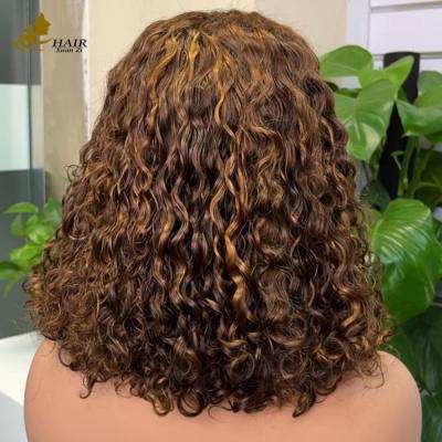Cina Iniziante Amichevole Ondata d'acqua Minimalista Pizzo Incolante Curly Short Perugia in vendita