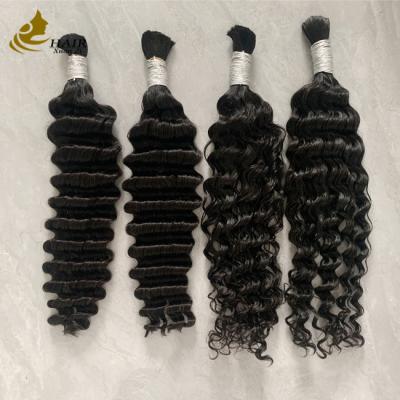 China Wholesale Raw Virgin Vietnamese 100 Human Hair Extension Bulk for Braiding for sale