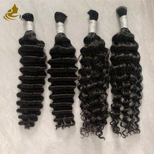 Quality Wholesale Raw Virgin Vietnamese 100 Human Hair Extension Bulk for Braiding for sale