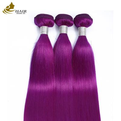 China 16-30 Inch Dye Friendly & Long Lasting Ombre Human Hair Extensions Bundles for sale