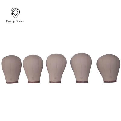 Cina Fabbricazione a 20.5-24 pollici durevole della parrucca di Cork Canvas Mannequin Head For Diy in vendita