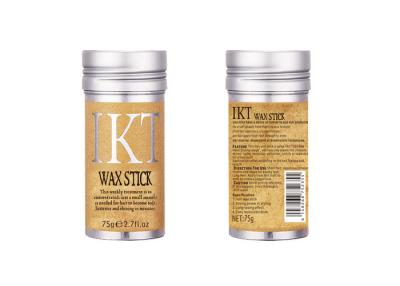 Cina il bastone della cera 75g per fresco non grasso dei capelli ed elegante naturali rende i capelli ordinati in vendita