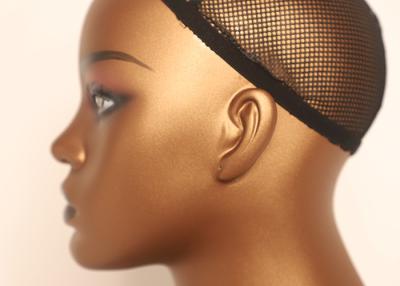 Cina Testa afroamericana del manichino del PVC di altezza a 16,54 pollici con le spalle femminili in vendita