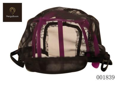 Cina Colore Airy Breathable Material Very Tight s m. l del nero del cappuccio della parrucca dell'elastam ZY001839 in vendita
