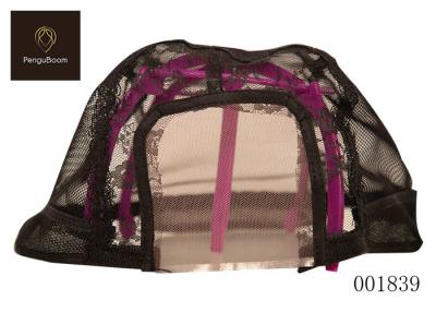 Cina Colore Airy Breathable Material Very Tight s m. l del nero del cappuccio della parrucca dell'elastam ZY001839 in vendita