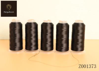 China De hoge Hardnekkigheidspruik en haakt de Zwarte Polyester van de Haar Naaiende Draad 150d Te koop