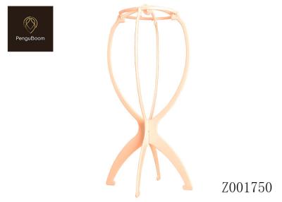 Cina La parrucca di plastica regolabile di altezza 36cm sta il bianco nero rosa blu 90g in vendita
