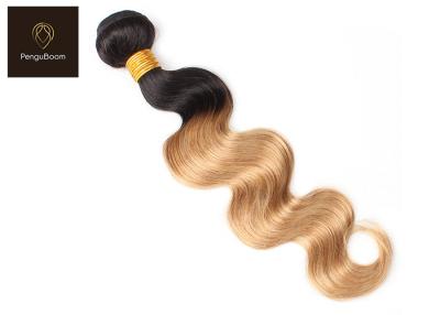 China Bundels van het huid de Vriendschappelijke 100g 1b27 Ombre Blonde, Ombre-de Bundels van de Lichaamsgolf Te koop