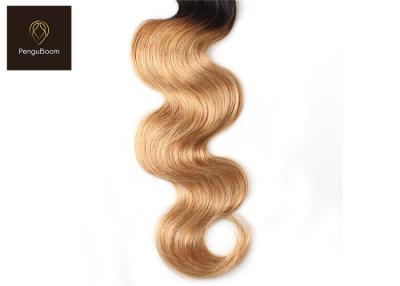 China Bundels van het huid de Vriendschappelijke 100g 1b27 Ombre Blonde, Ombre-de Bundels van de Lichaamsgolf Te koop