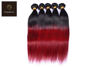 China Rechtstreeks 45.72cm 18 duim Ombre kleurden het Insect St van Menselijk Haarbundels 1B Te koop