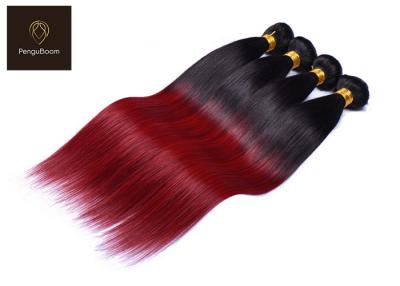 China Rechtstreeks 45.72cm 18 duim Ombre kleurden het Insect St van Menselijk Haarbundels 1B Te koop