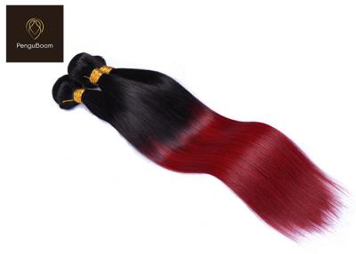 China Rechtstreeks 45.72cm 18 duim Ombre kleurden het Insect St van Menselijk Haarbundels 1B Te koop