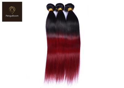 China Rechtstreeks 45.72cm 18 duim Ombre kleurden het Insect St van Menselijk Haarbundels 1B Te koop