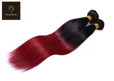 China Rechtstreeks 45.72cm 18 duim Ombre kleurden het Insect St van Menselijk Haarbundels 1B Te koop