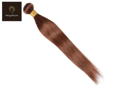 China Descasque o cabelo amigável da cor 4 empacota pacotes brasileiros do cabelo reto de 26 polegadas à venda