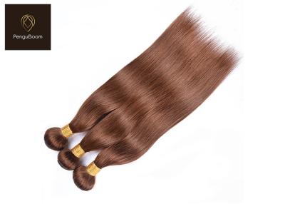 China Descasque o cabelo amigável da cor 4 empacota pacotes brasileiros do cabelo reto de 26 polegadas à venda