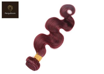 Cina il corpo 800 di 14inch 99j ha rinforzato i capelli umani colorati vibranti impacchetta il corpo Wave in vendita