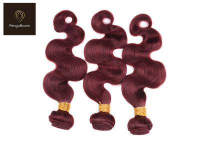 Cina il corpo 800 di 14inch 99j ha rinforzato i capelli umani colorati vibranti impacchetta il corpo Wave in vendita