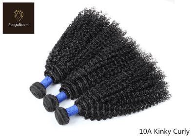 Cina pacchi ricci crespi dei capelli umani 12inch con chiusura in vendita