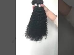 Raw Virgin Human Hair Bundle Unprocessed No Tangle No Shedding Double Drawn Hair Bundle