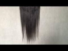 Natural Black Straight 13x4 HD Pizzo Capelli Umani Pizzo Chiusura
