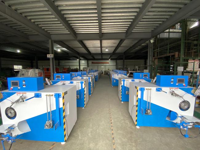 Close-up of winding mechanism