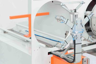 China 8MM - 32MM Yarn Winder Rewind Up Automatic Winding Plastic Strapping Machine for sale