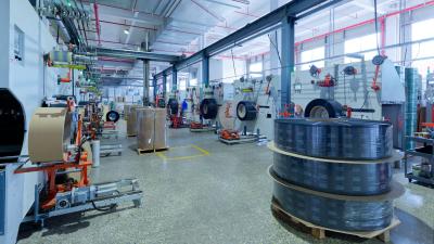 Cina Lashing Strap Winders Automatic Coil Twine Winding Machine per motore elettrico 2100mm*2100mm*2200mm in vendita