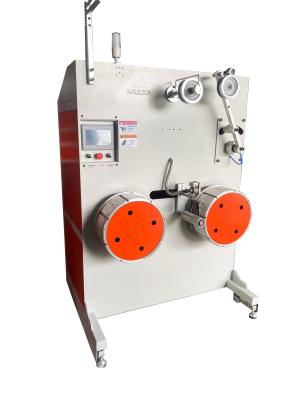 China SS PET Strapping Winder Double Station Automatic Band Winding Machine for sale