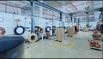 China High Speed Automated Strap Winding System 1200MM 0.8MPa Operating Pressure for sale