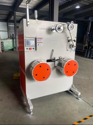 Cina Avvolgitore automatico completo per reggia in PET 2.8KW, avvolgitrice per reggia in PET a doppia stazione in vendita