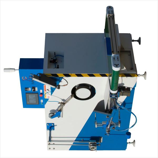 Quality PLC Controlled Automatic Coil Winder Fast Speed Stable For PP Electric Motors for sale