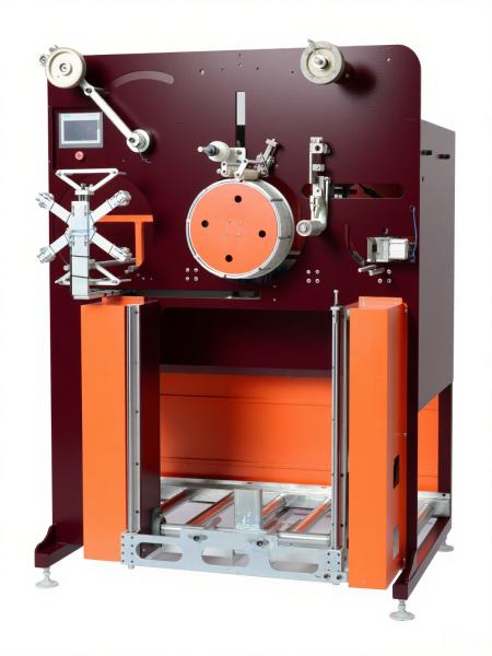 Quality Large Capacity PET Strap Extrusion Line 1600mm Automated Robust Pet Strap Winder for sale