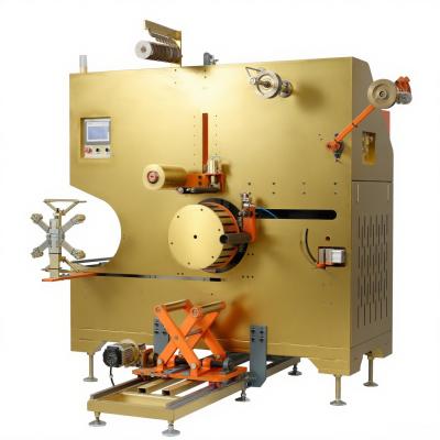 China High Pressure Automated PET Strap Winder 32MM Electric Coil Winding Machine for sale