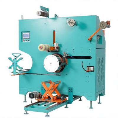 China Pet Lashing Strap Winders Maximum Winding Diameter 1200MM Automatic Coil Twine Winding Machine for Electrical Motor for sale