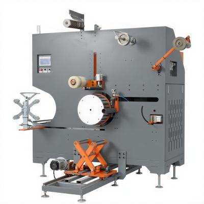 China Precision Control Automated PET Strap Winder 32MM Electric Coil Winding Machine for sale