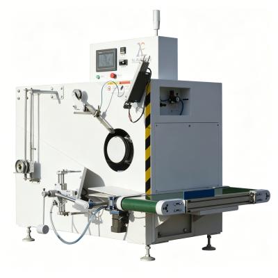 China 2100mm 2200mm Spec Pet Strap Coil Winding Device Automatic Feeding Precise Winding Lashing Strap Winders for Electrical Motor Production for sale