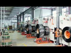 PET Coil Winding Strap Making Machine 1200MM Pet Strap Line For Packaging SGS