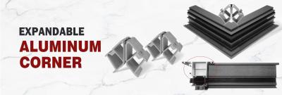 중국 확장 가능한 알루미늄 하드웨어 코너 관절 편리하고 빠른 설치 판매용