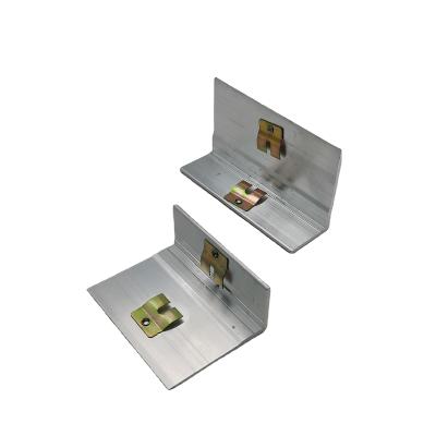 Chine Support de joint d'angle en aluminium pour boîtier de porte de balcon en alliage d'aluminium à vendre