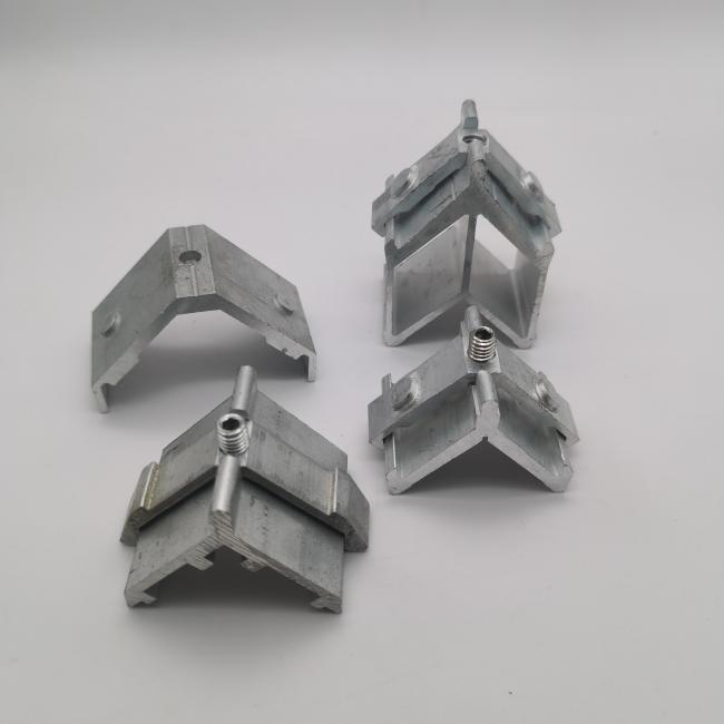 V Shape Aluminium Corner Joint product close-up