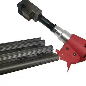 China Modern Design Aluminium Exhaust Vent Handle Punching Machine 5*30mm Drain Hole Screw Installation For Home Construction 1 Year for sale