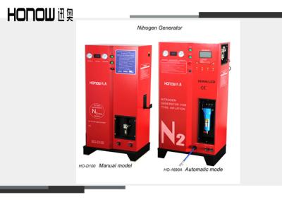 Cina Macchina LCD del materiale di riempimento della gomma dell'azoto del visualizzatore digitale, Macchina automatica del gonfiatore di Tiro in vendita