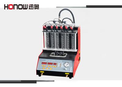 Cina Tester dell'iniettore di combustibile della benzina di modo di alimentazione manuale e pulizia ultrasonica più pulita in vendita