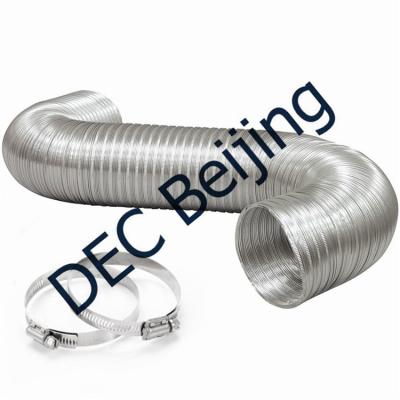 China Master flow Semi Rigid Flexible Duct 4 inch cooker hood ducting for sale