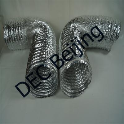 China Heavy duty Aluminum Foil Flexible Duct 6 inch flexible ventilation duct for air conditioner for sale